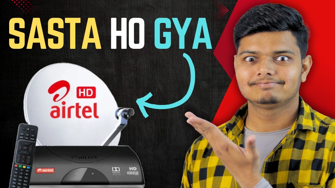 Airtel DTH New Connection Price | Airtel DTH Installation - YouTube