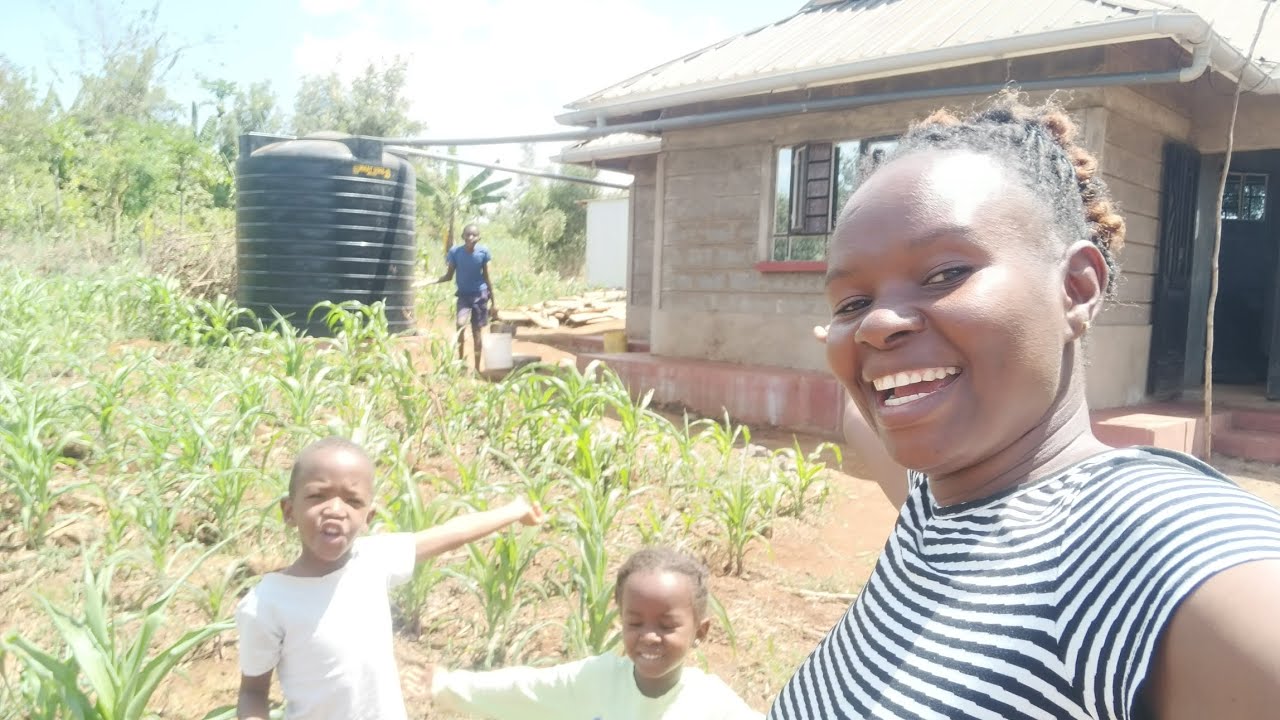 AMAZING NEW HOME TRANSFORMATION/HOME TOUR #african village life - YouTube