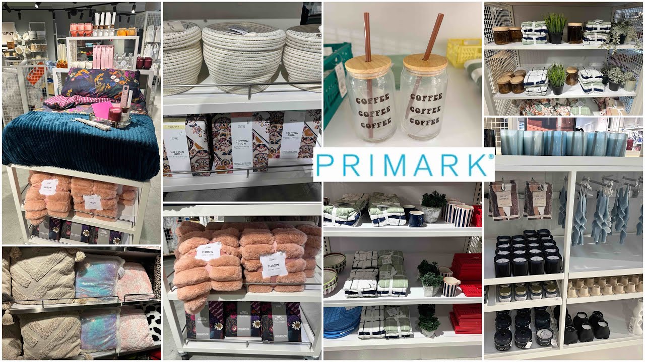 Primark home decor new collection - September 2023 - YouTube