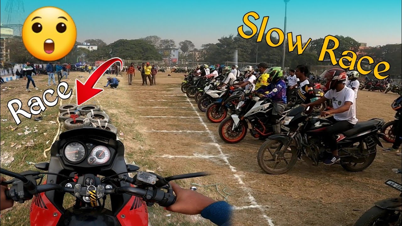 Slow Bike🏍 Race | Mrm Riders | 22 January 2023 | Slow Race | Solo Resh ...