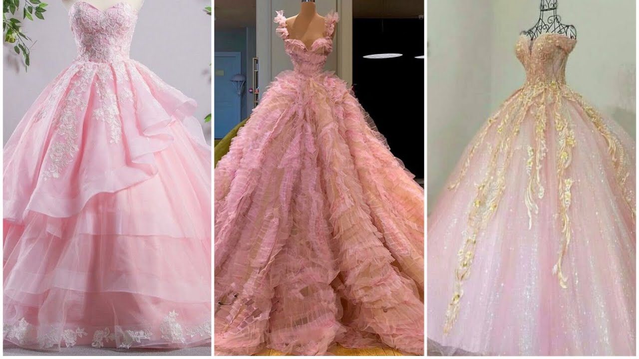 Beautiful pink ball gowns collection || #ballgowns @hajrafashionpoint ...
