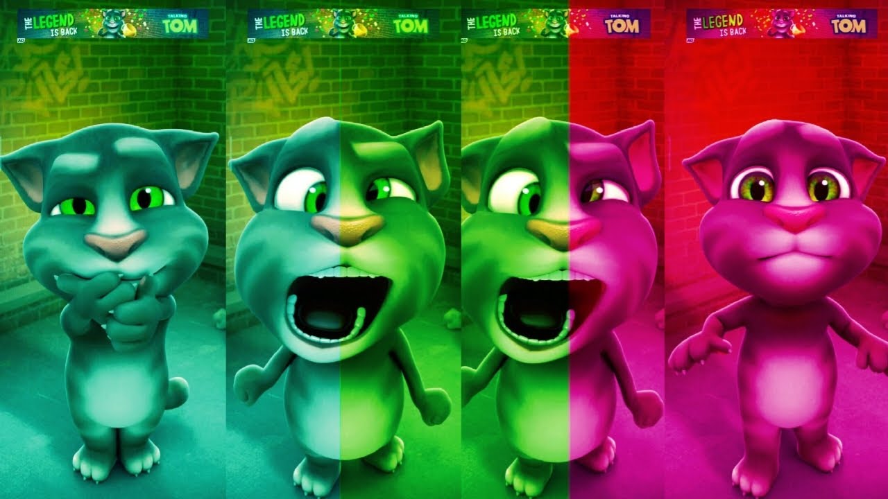 Talking Tom Funny Movements | MOBILE GAMEPLAY | Tom Cat Fun Tv #114 ...