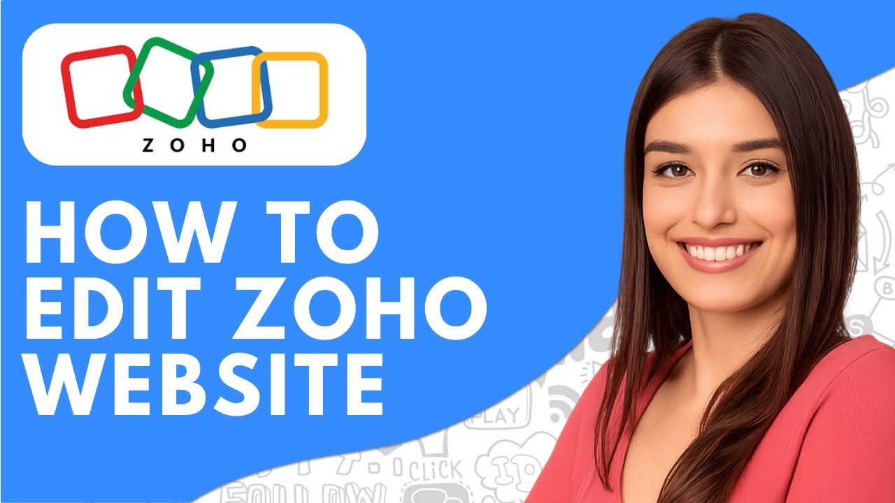 How to Edit Zoho Website | Zoho Sites Tutorial (2026) – Step-by-Step ...