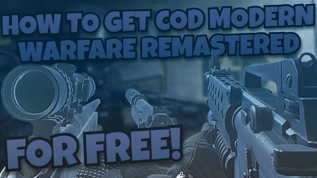HOW TO GET COD MW:R FOR FREE USING H1 MOD (WORKING 2023) - YouTube