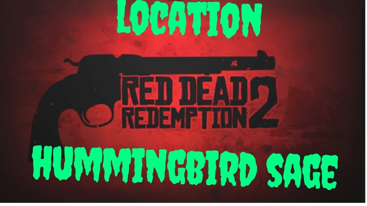 Red Dead Redemption 2 Hummingbird Sage location - YouTube