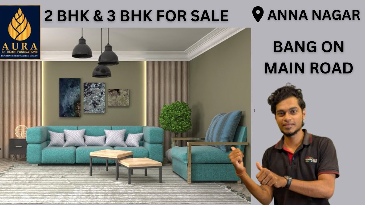 Hirani Aura Project Review: 2 & 3 BHK Premium Apartment for Sale in Annanagar, Chennai | 98840 ...