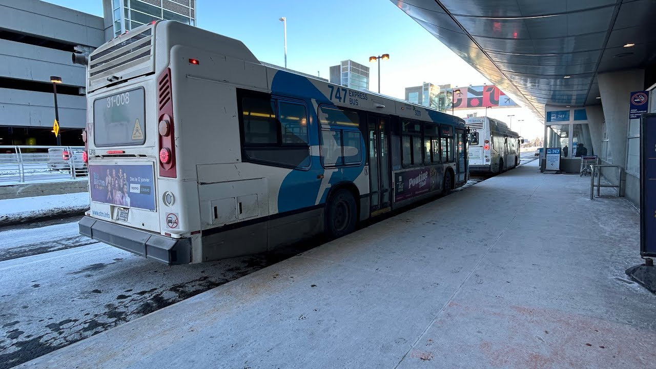 Ride on STM route 747 ️ (#31-008) - YouTube