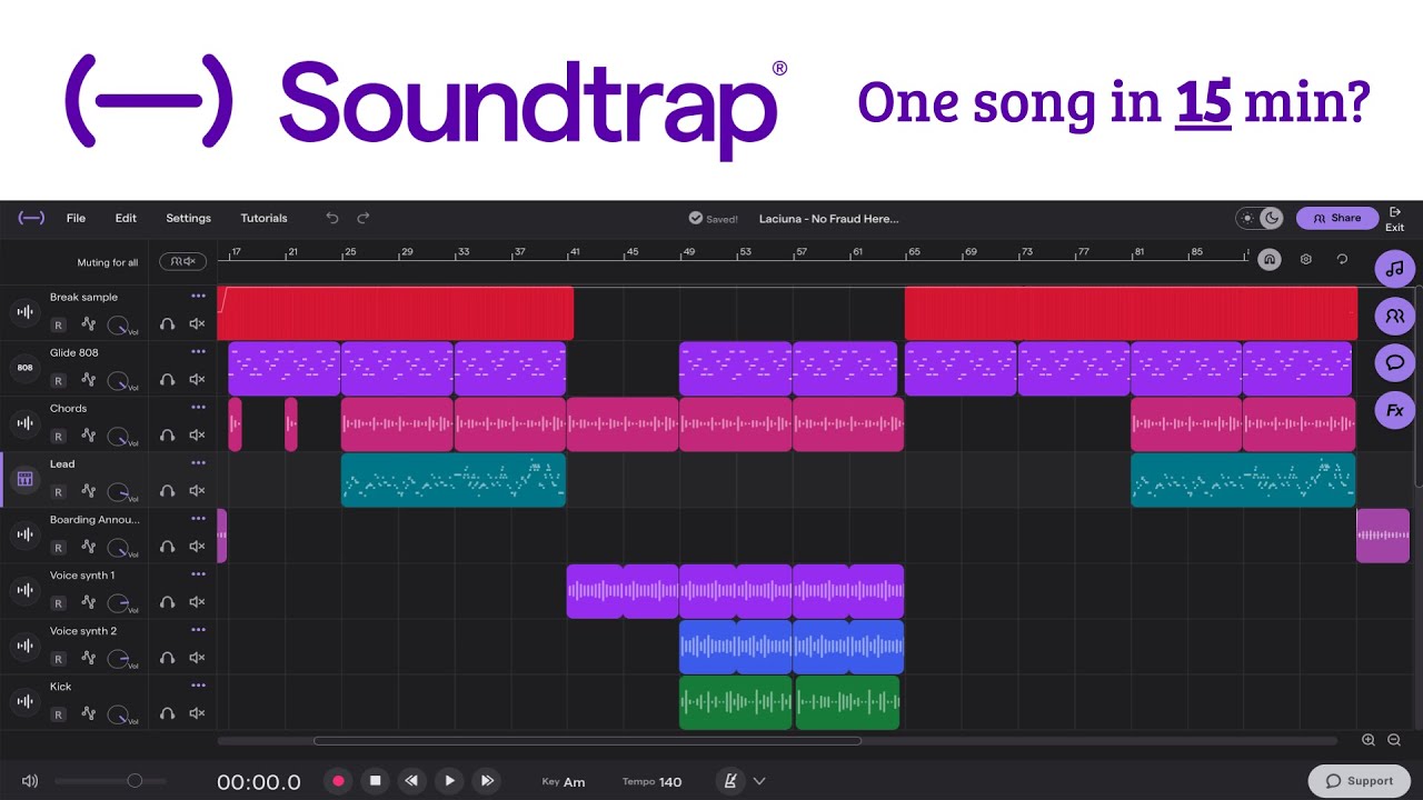 I made a song in 15 minutes using SoundTrap - YouTube