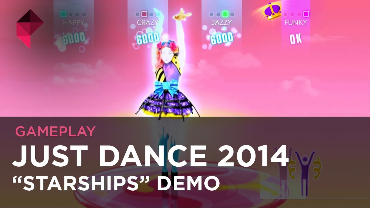 Just Dance 2014 gameplay - "Starships" E3 Demo - YouTube