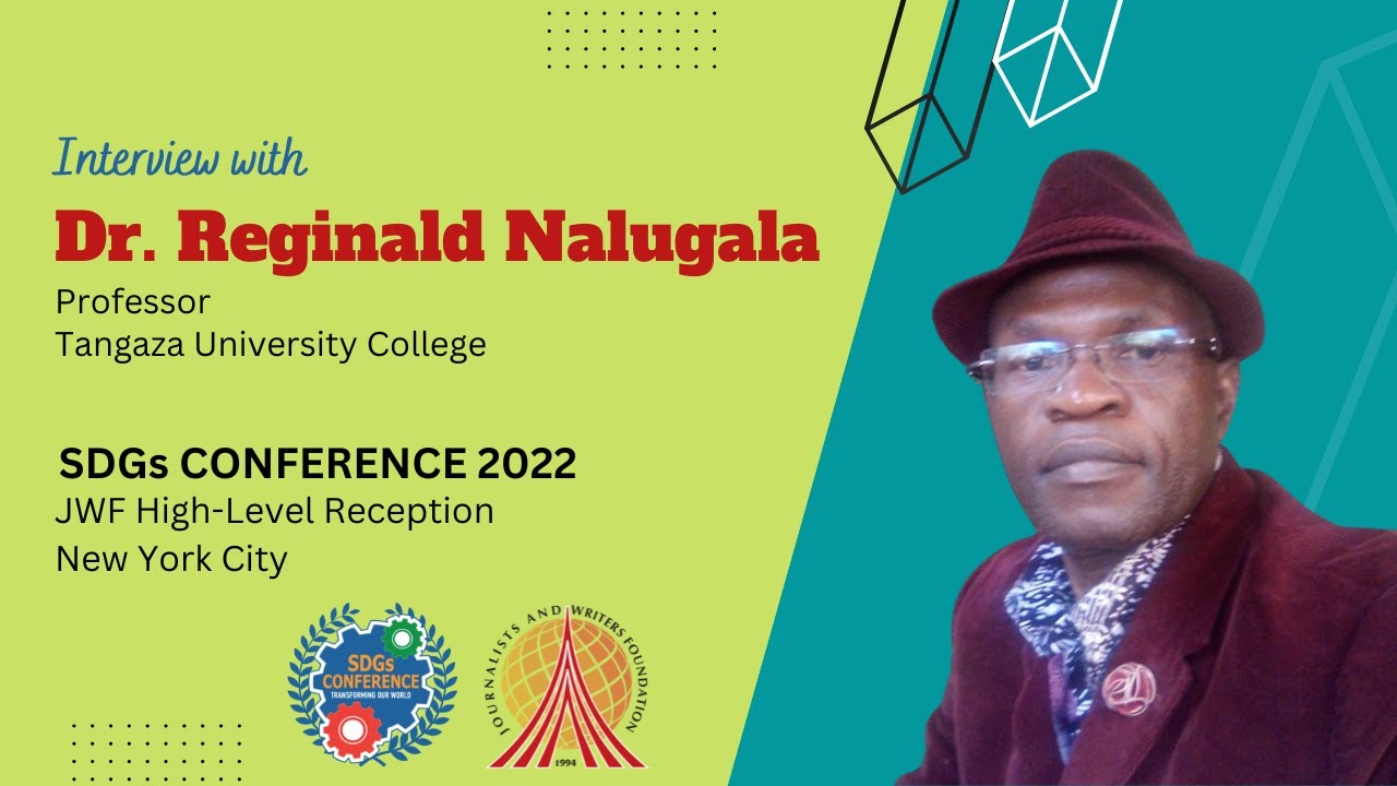 Interview with Dr. Reginald Nalugala - JWF High-Level Reception 2022 # ...