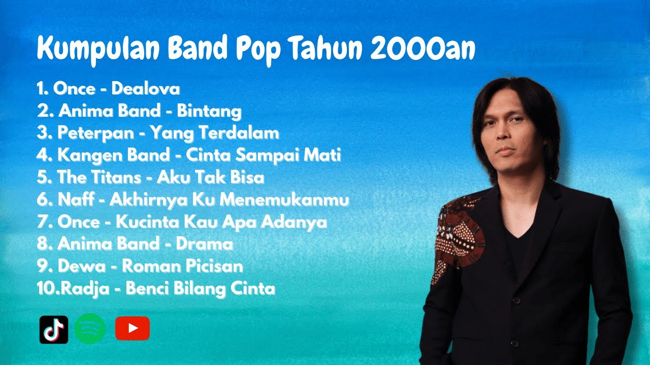 Kumpulan lagu Band Pop Tahun 2000an || Nostalgia Tahun 2000an - YouTube