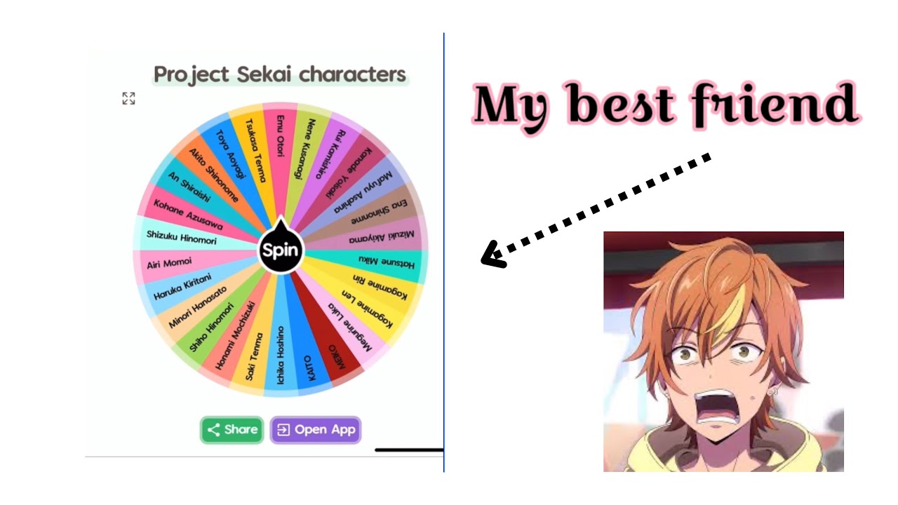 Project Sekai but a friendly wheel decides my fate! - YouTube