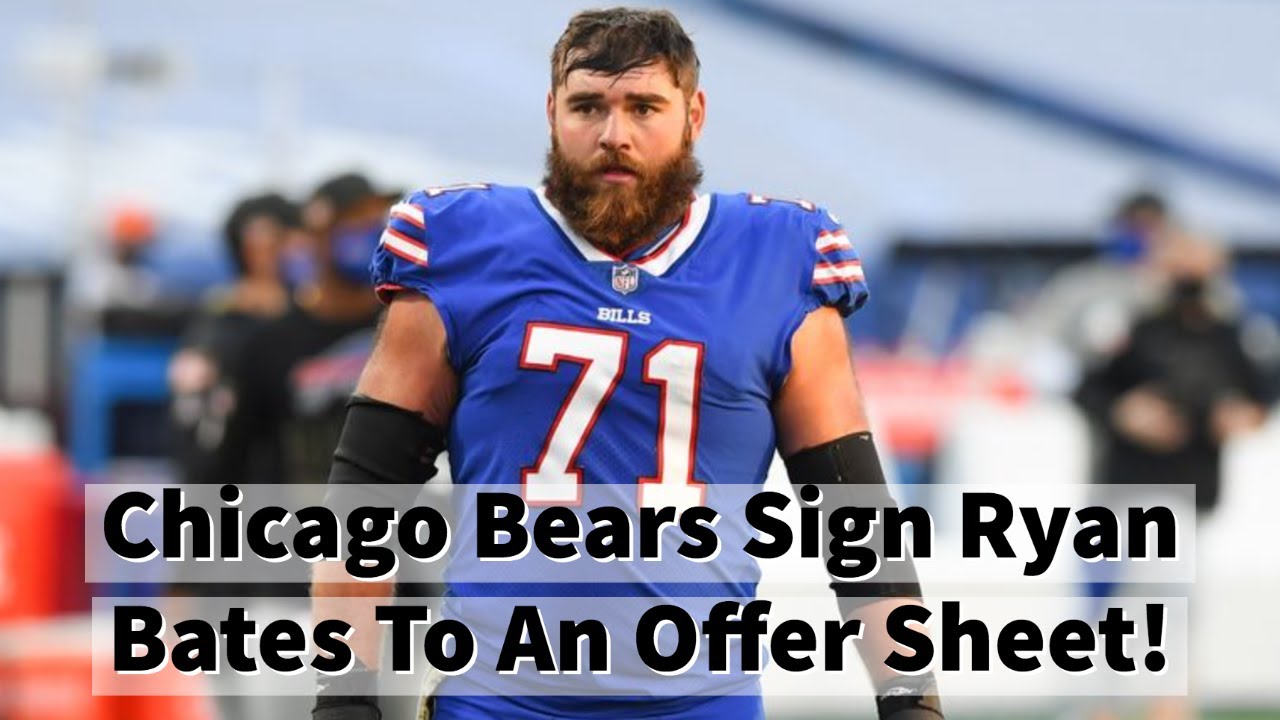 Chicago Bears Sign OL Ryan Bates To An Offer Sheet! - YouTube
