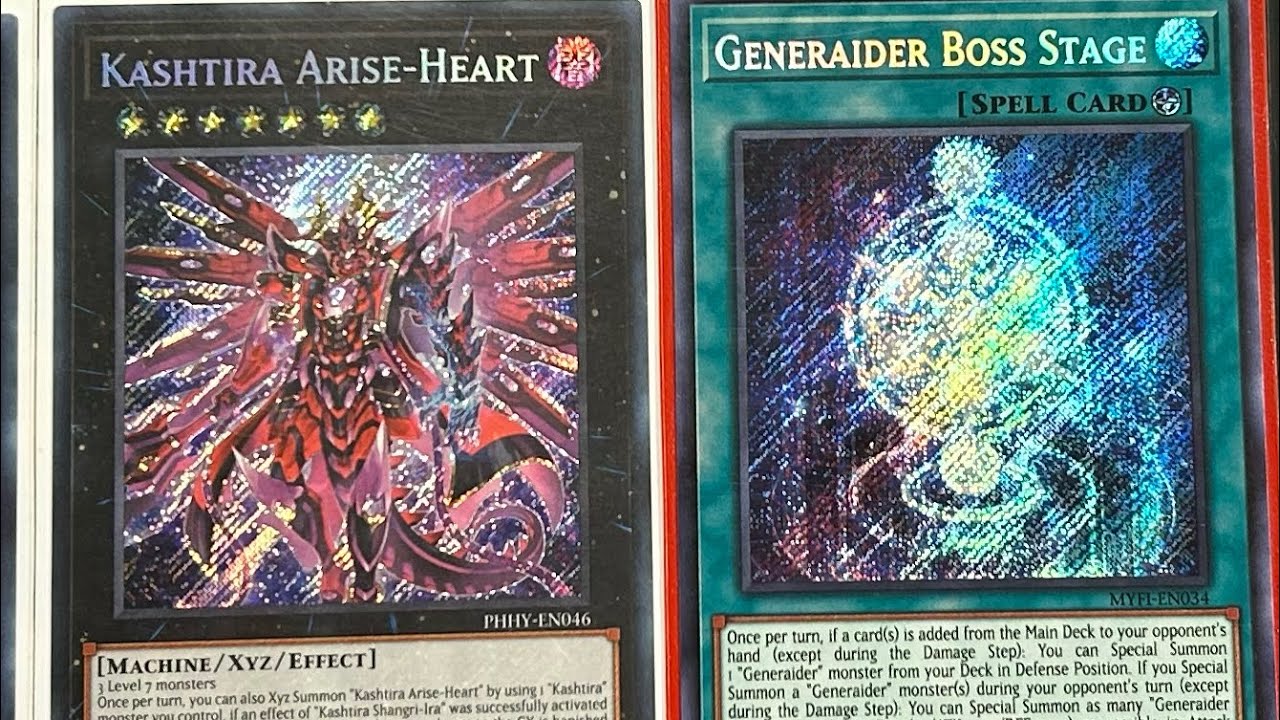 Generaider versus Kashtira Arise-Heart turbo! Yugioh genesys duel ...