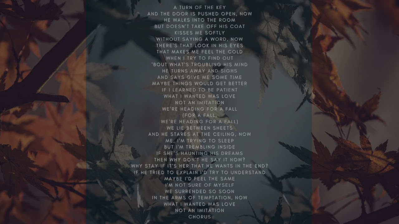 Vaya con dios - Heading for a fall cover & lyrics - YouTube