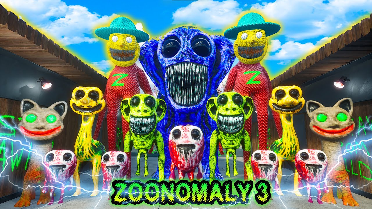Zoonomaly 2 - HOT MODS Zookeepers - ALL JUMPSCARES vs MOBILE vs ...