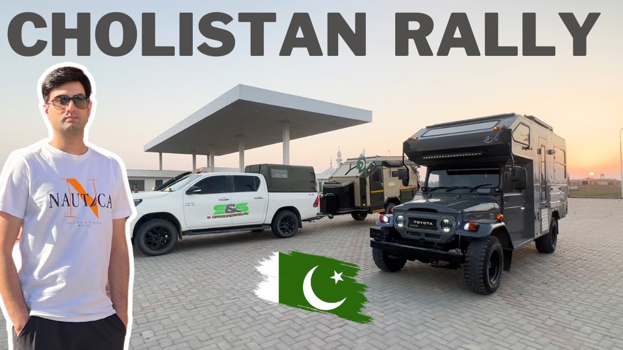 FJ CAMPER PAR NIKAL PARY SOUTH PAKISTAN - BAHWALPUR - CHOLISTAN JEEP ...