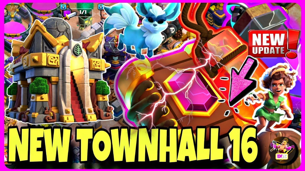 Trying New Townhall 16 in clash of clans | unlocking all New buildings ...