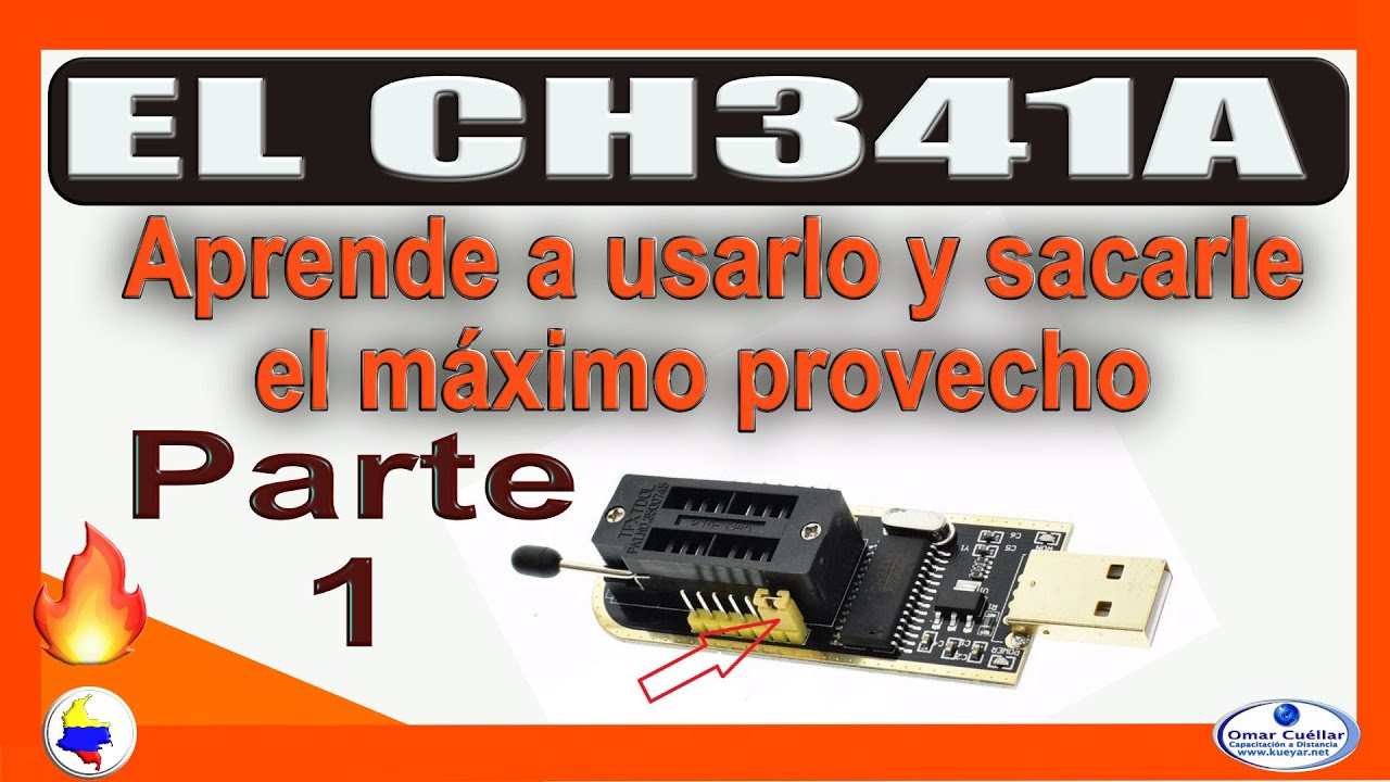🎁#1 - El CH 341A Aprende a usarlo fácil sin morir en el intento ...