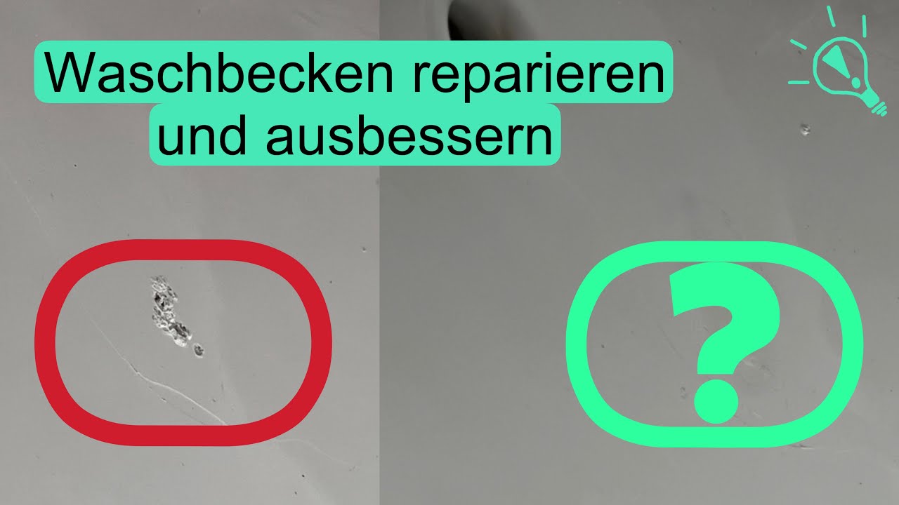 Verwunderlich Waschbecken Reparieren Keramik Fotos