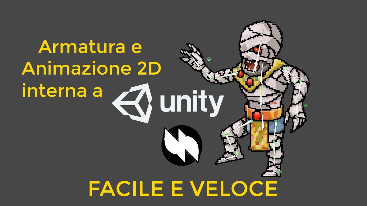 Rig 2D e animazione personaggi su Unity (Tutorial) - YouTube