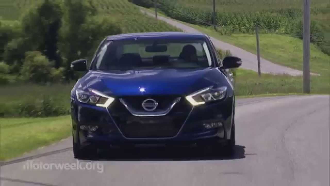 MotorWeek | Road Test: 2016 Nissan Maxima - YouTube