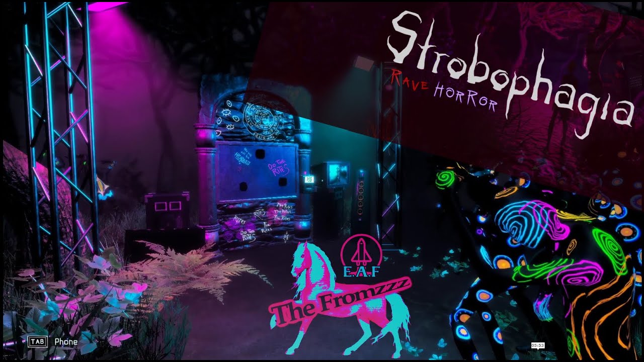 Strobophagia (Alpha): Neon Rave Horror Game (Scene: Just Arrived. Start ...