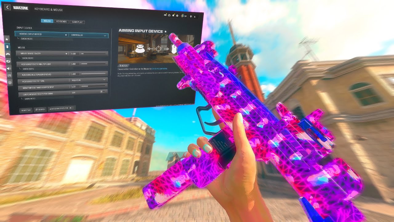 SMOOTHEST Warzone Controller Settings for Movement + Aim - YouTube