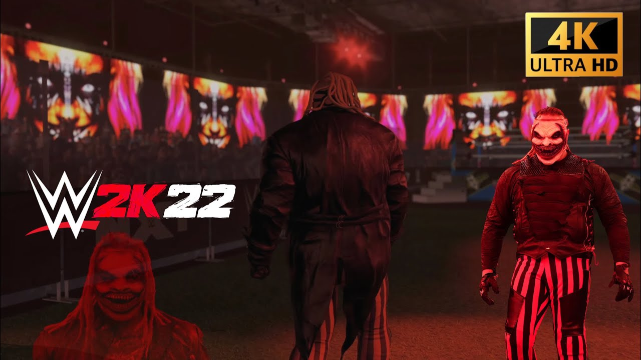 WWE 2K22 4K The Fiend Entrance! - YouTube