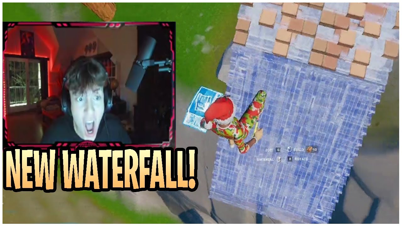 Clix Shows Off The New Fastest Waterfall Method On Fortnite! - YouTube