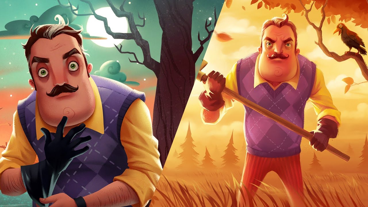 Hello Neighbor Act-1 full horror gameplay in Mobile. - YouTube