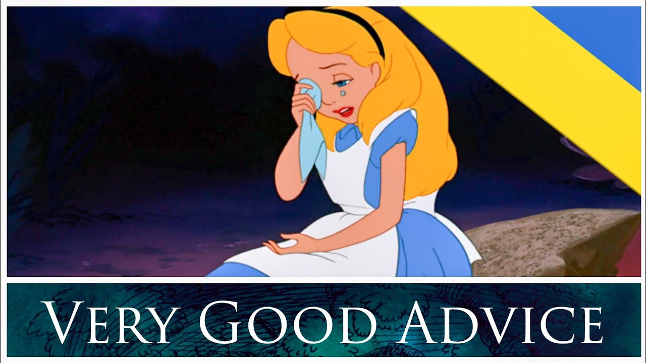 Alice in Wonderland (1951) - Very Good Advice | Ukrainian (Українською ...