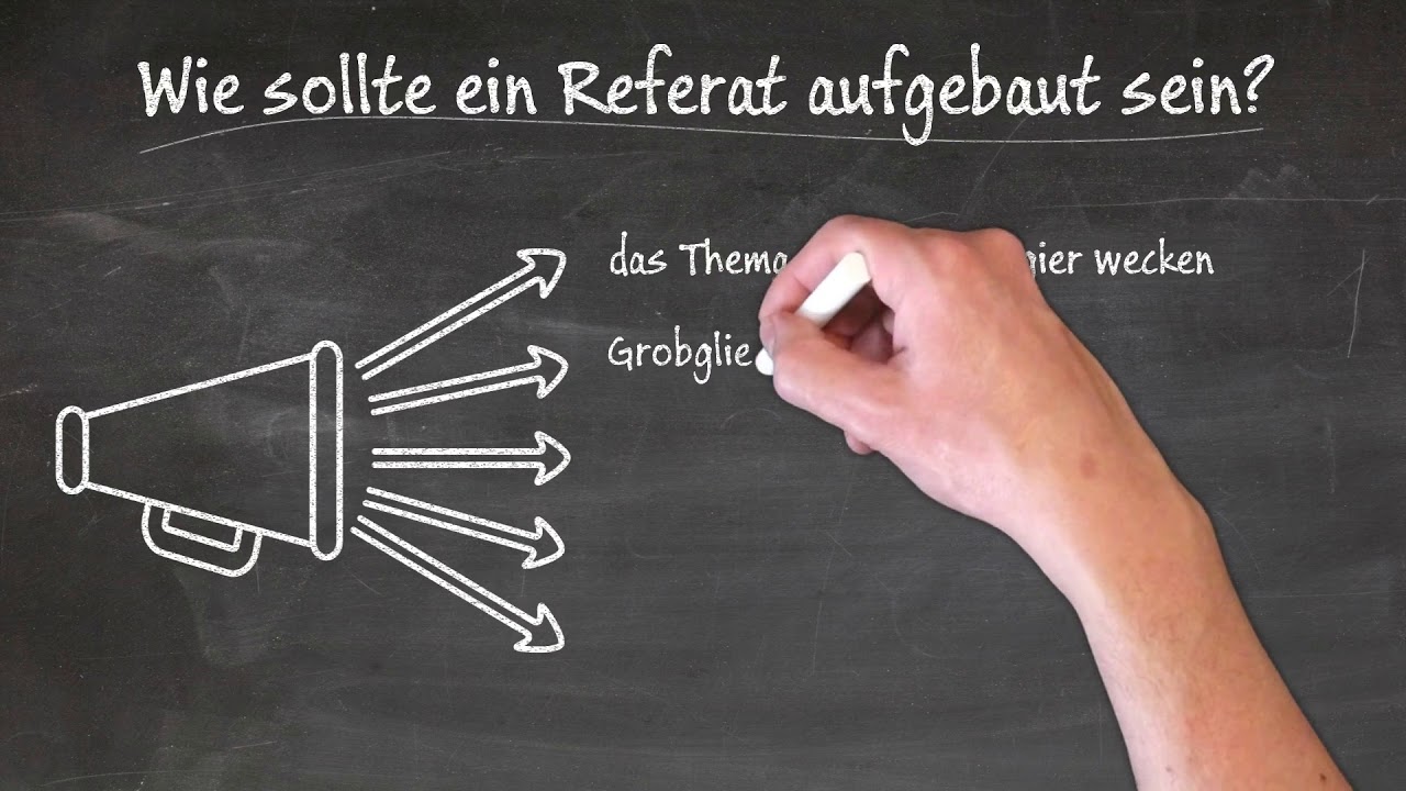 Aufbau eines Referats - YouTube