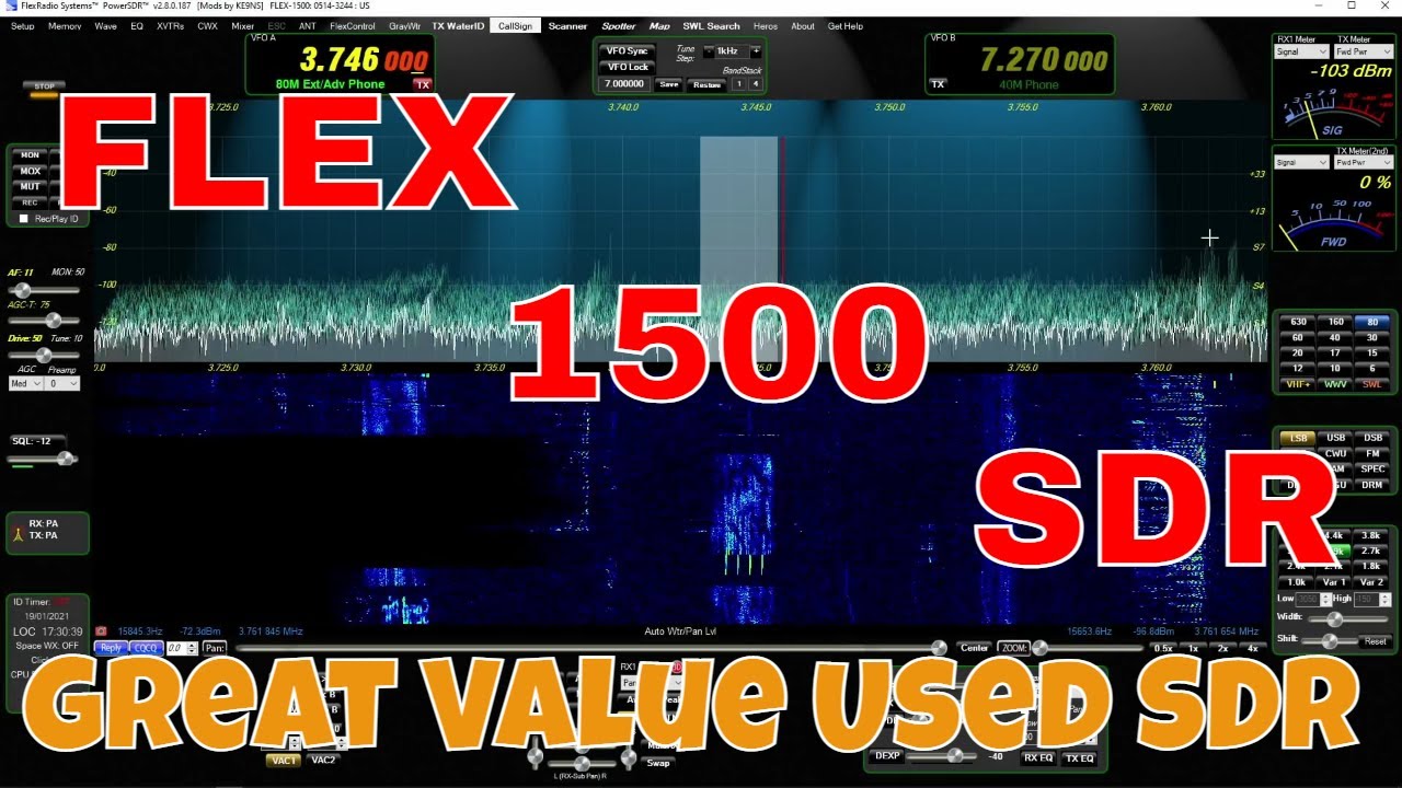 Bargain SDR, The flex 1500 best value used SDR? - YouTube