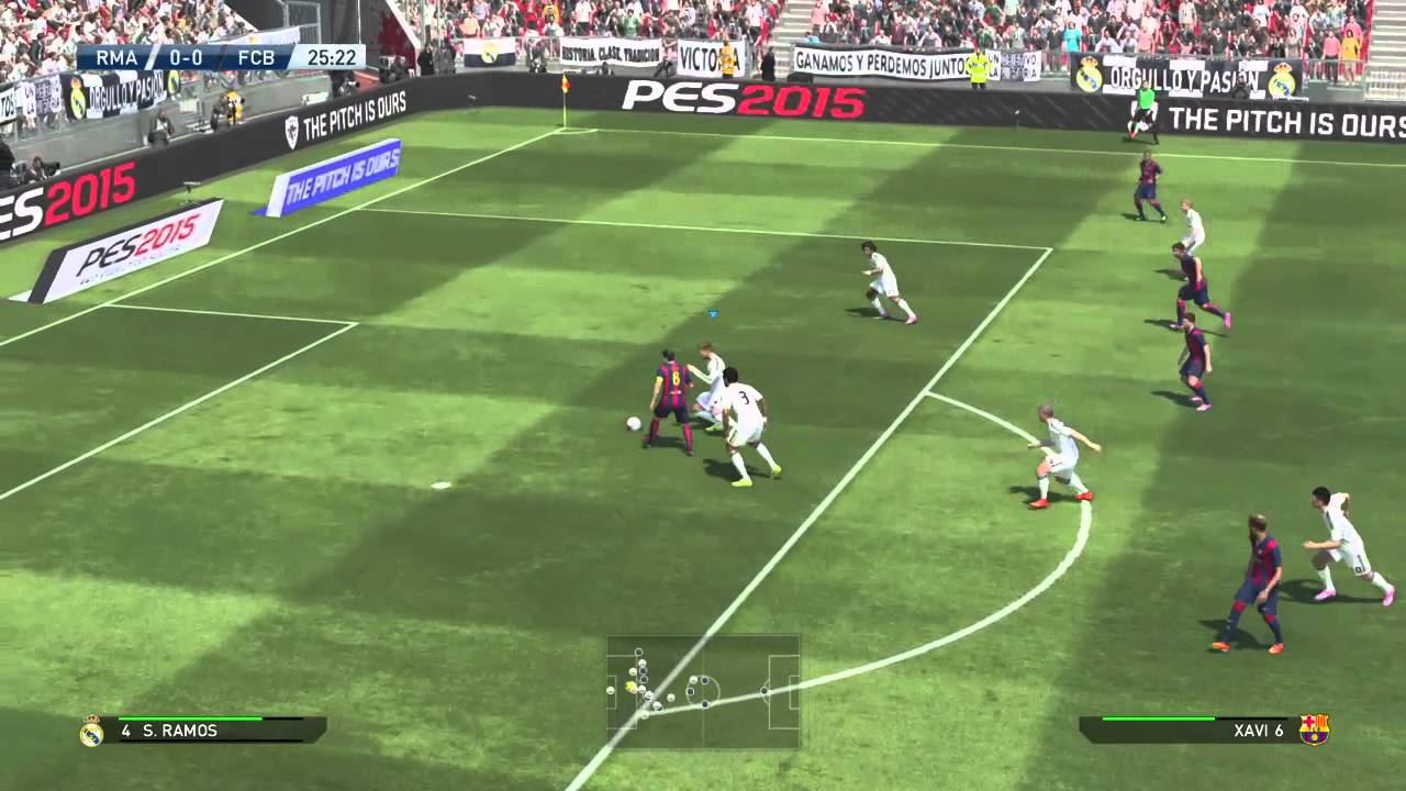 Pes 2015 gameplay - YouTube