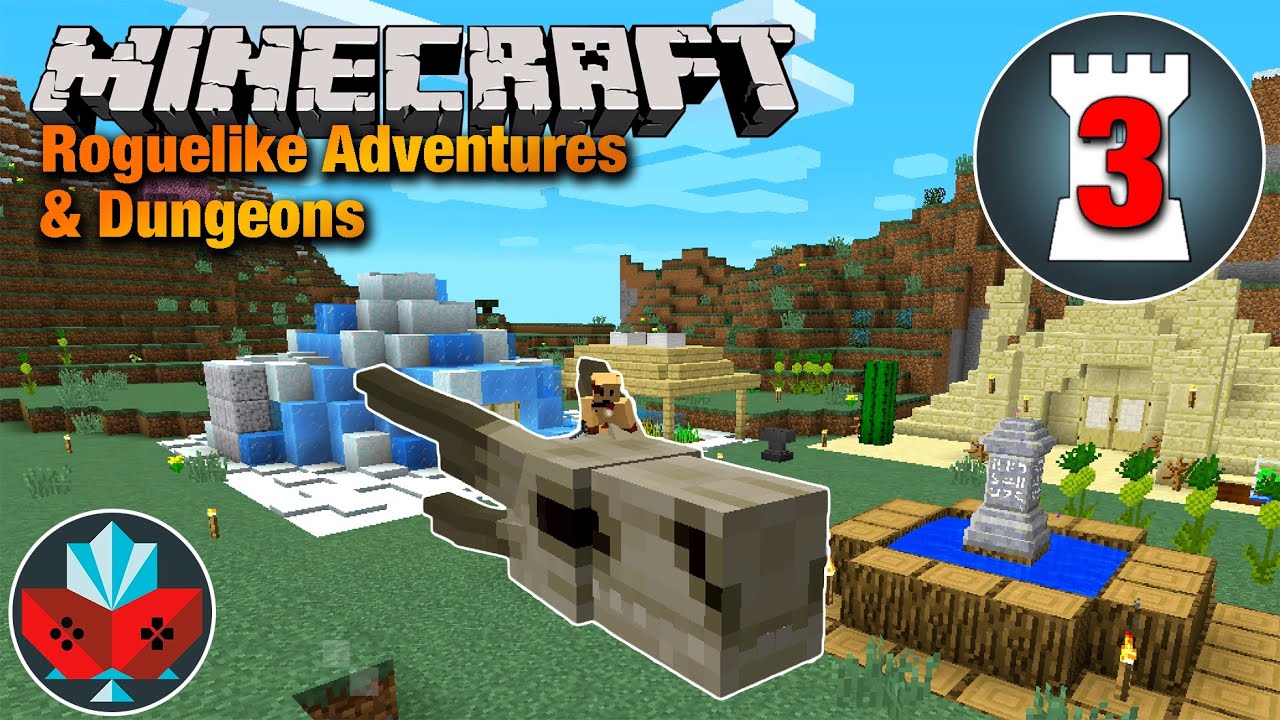 Minecraft: Roguelike Adventures & Dungeons Mod | Part 3 - YouTube