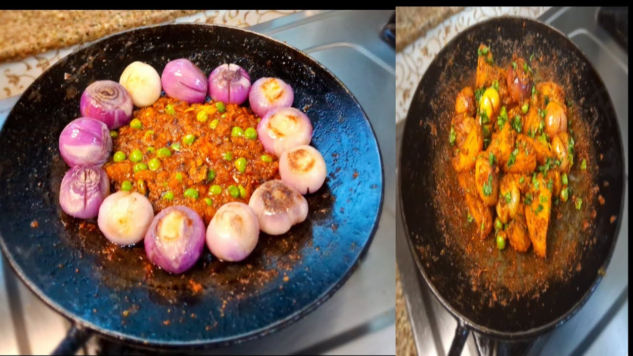Healthy&tasty veg onion fry recipe | tawa sabji | tawa fry vegetable ...