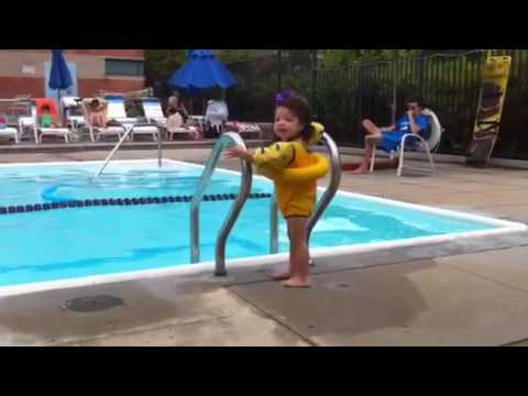 Getting out of pool - YouTube