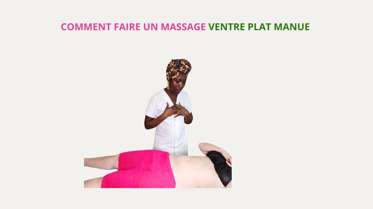 MASSAGE VENTRE PLAT MANUEL /PALPER-ROULER - YouTube