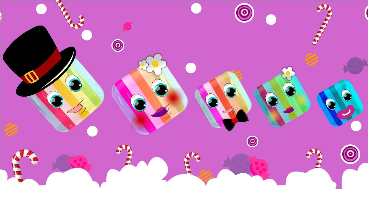 Finger Family Nursery Rhyme - Sugar Candy Finger Family - YouTube