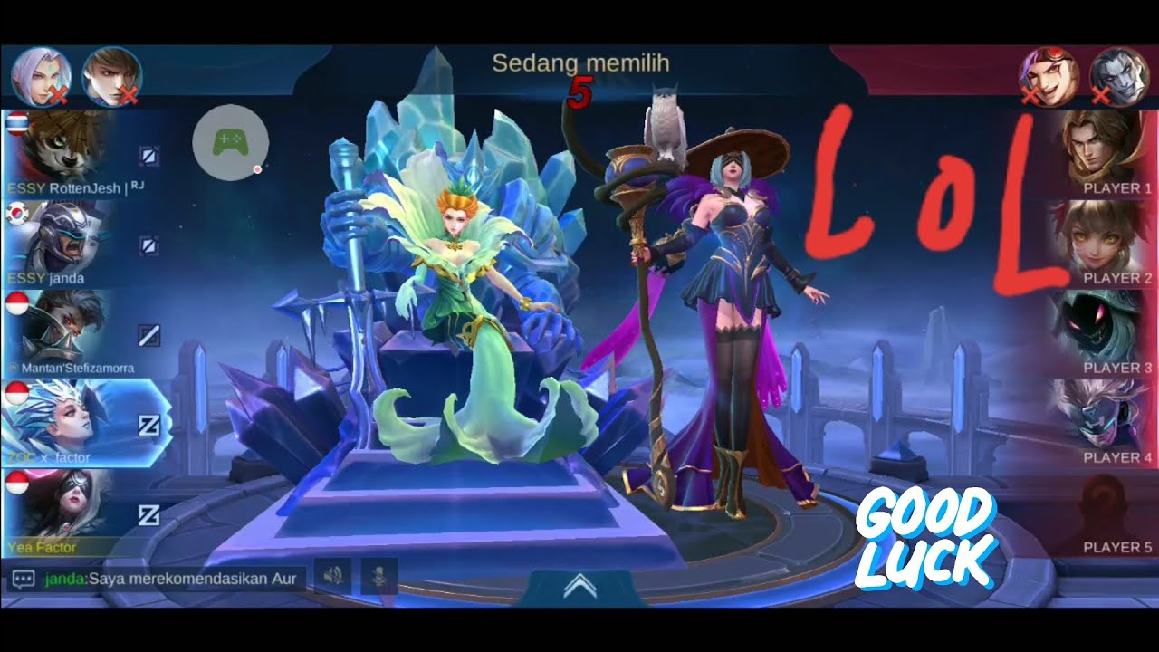 PHARSHA GA KALENG-KALENG MABAR DRAFT PICK DGN PARA EPIC PLAYER. LOL DAN ...