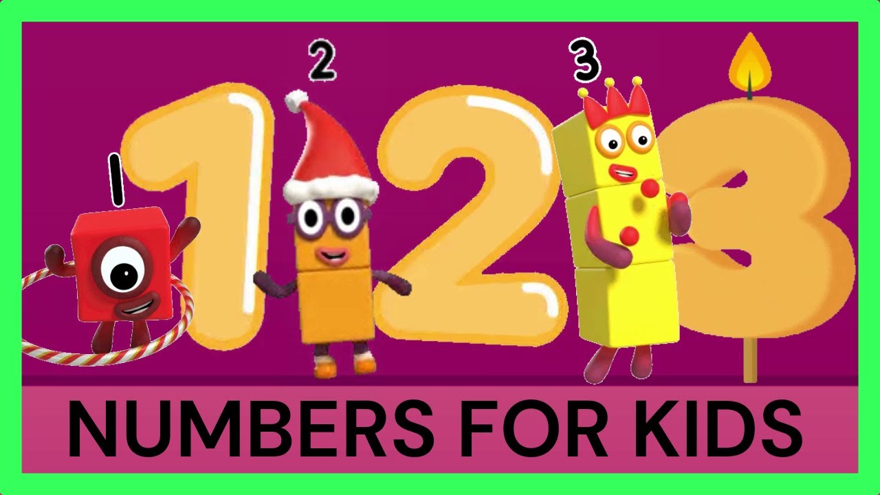 123 | Number Blocks Video | 1 to 10 Counting| 123 with number blocks ...