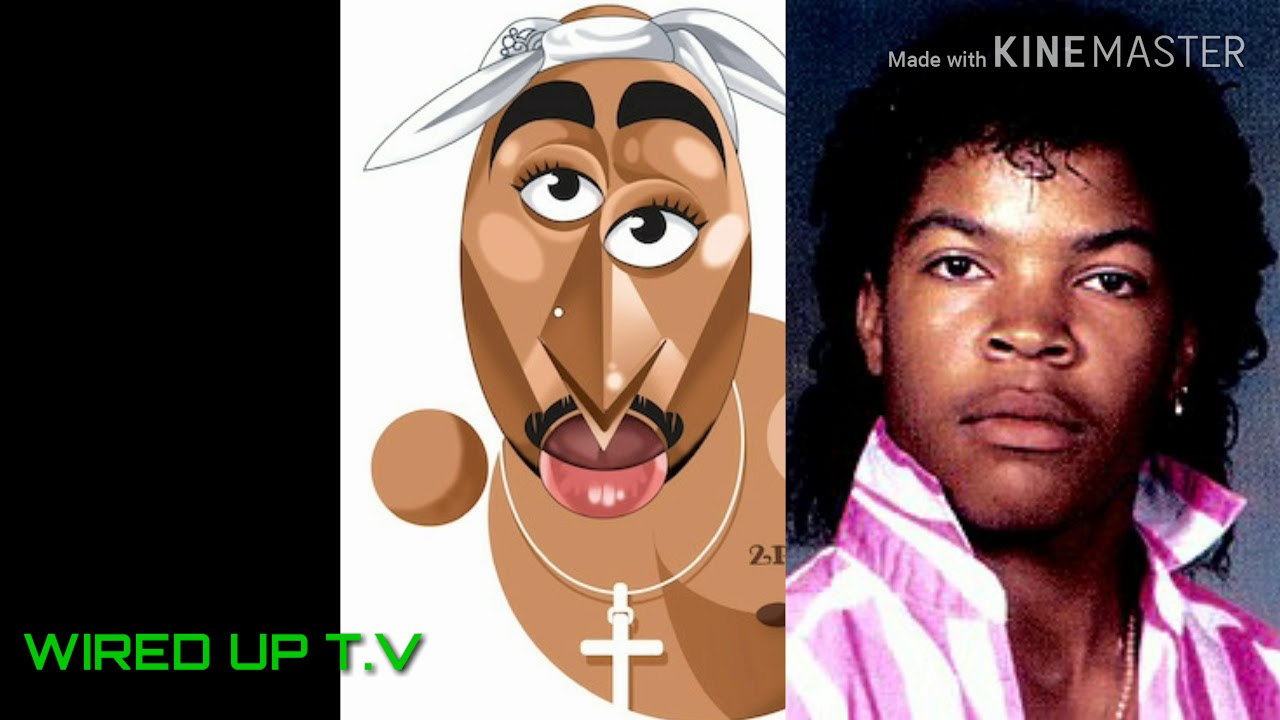 TUPAC ALIVE COLD AS ICE CUBE - YouTube