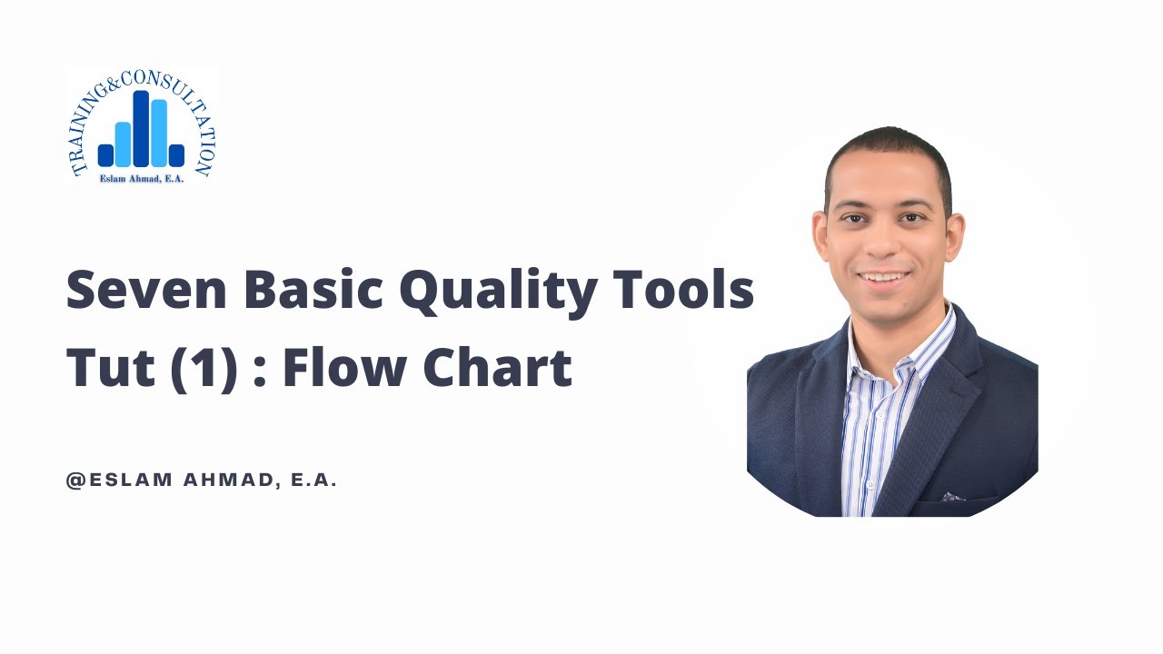 [Arabic] Seven Basic Quality Tools Tut(1) - Flow Chart - YouTube