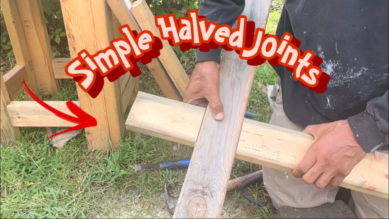 Journey to the Temple: Simple Halved Joints - YouTube