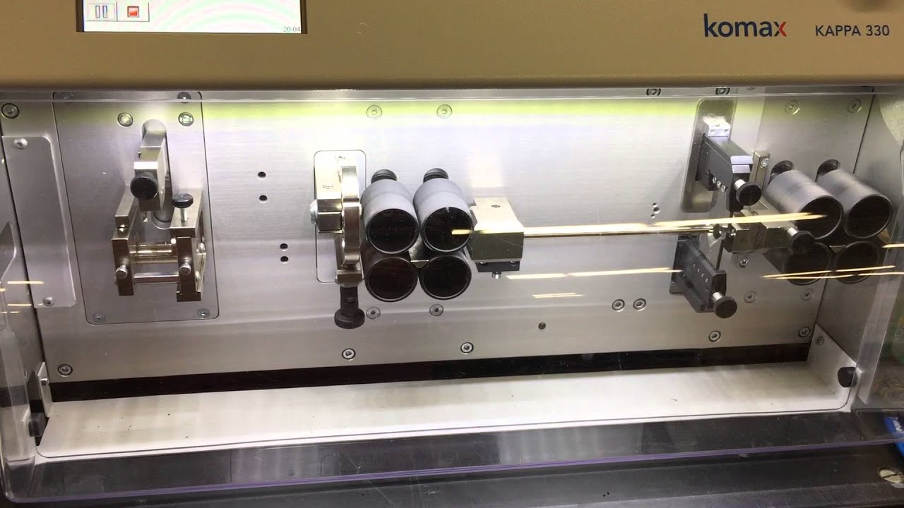 Komax Kappa 330 makes Chewbacca noises - YouTube