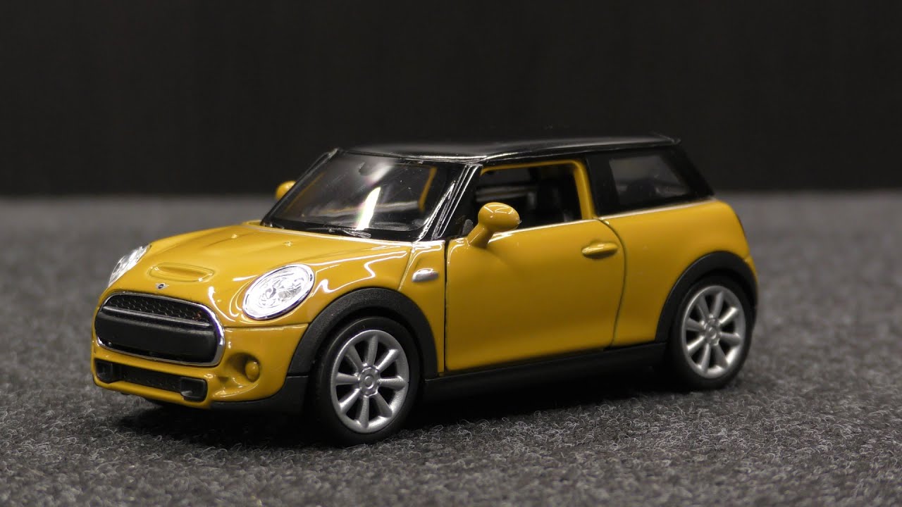143. New Mini Hatch - Welly Nex 1/34-1/39 - YouTube