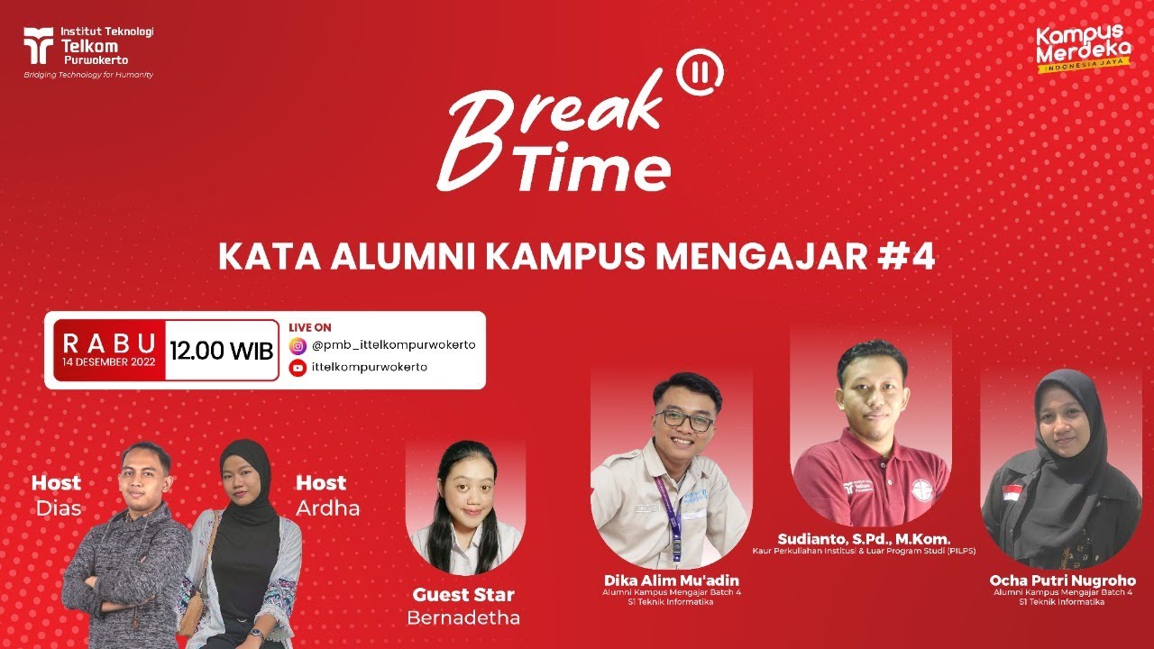 BREAKTIME "Kata Alumni Kampus Mengajar #4" - YouTube