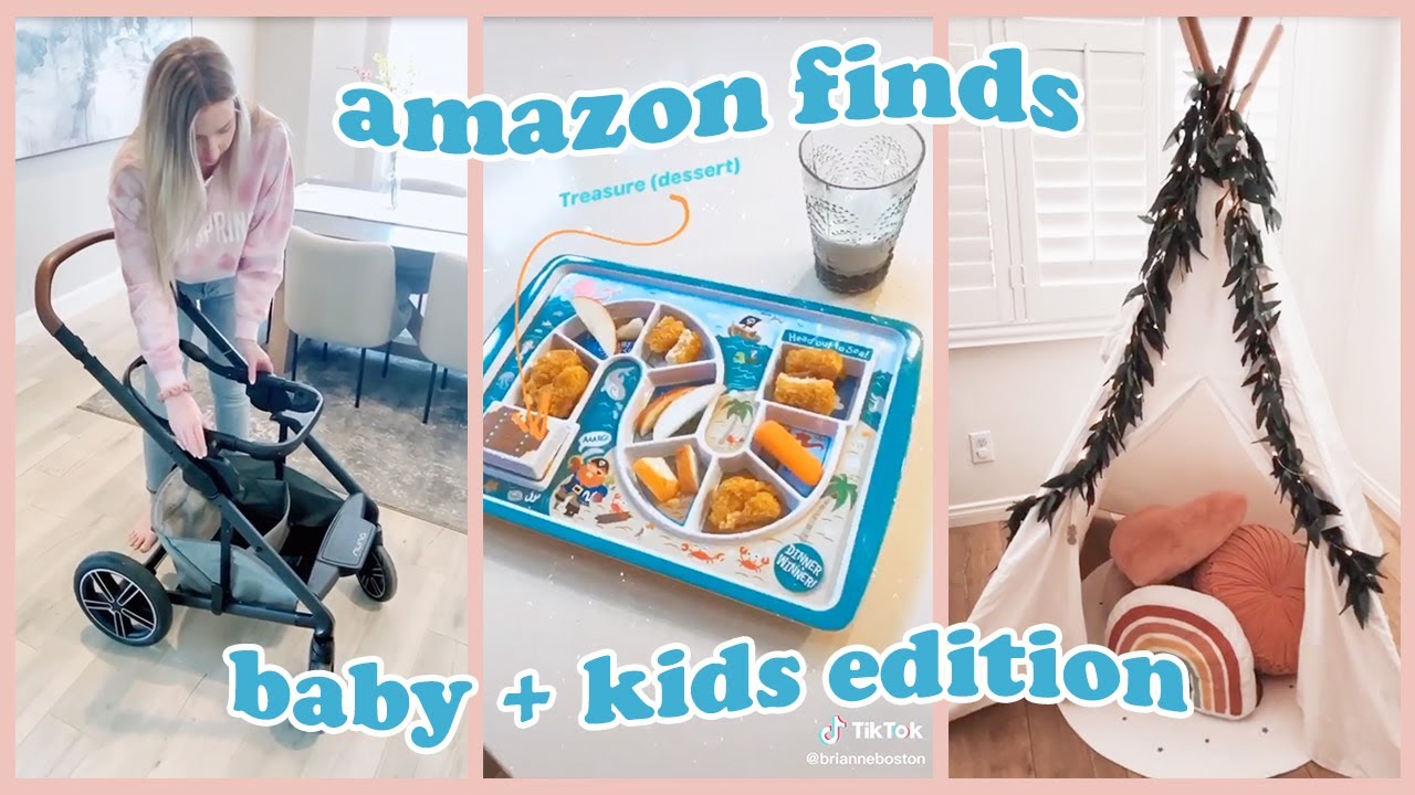 TIKTOK AMAZON FINDS + MUST HAVES 👶🍼 Baby + Kids Edition - YouTube