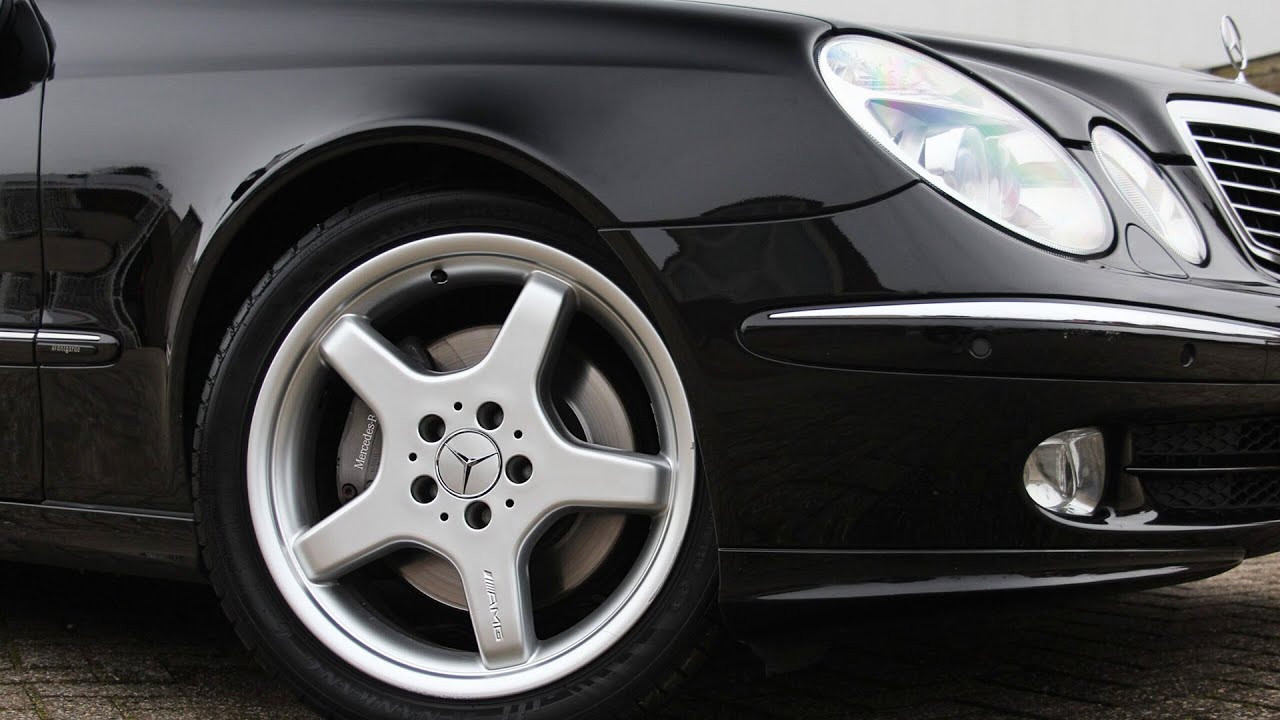 Mercedes-Benz E 500 Avantgarde W211 four-eyes E-class second generation ...